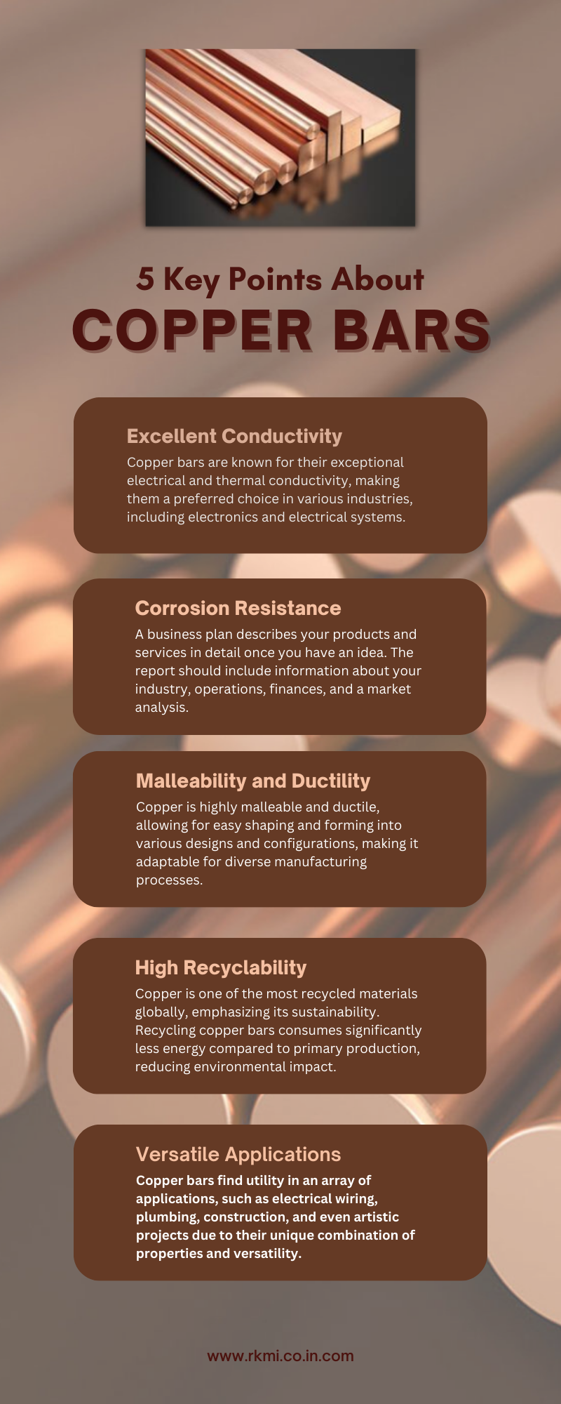 The Benefits of Using Copper Bars Rods in Construction